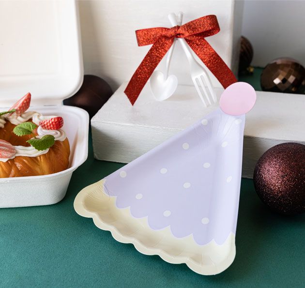 Cake Paper Plate - Party Plates,Paper Plates | Custom Plastic Cutlery ...